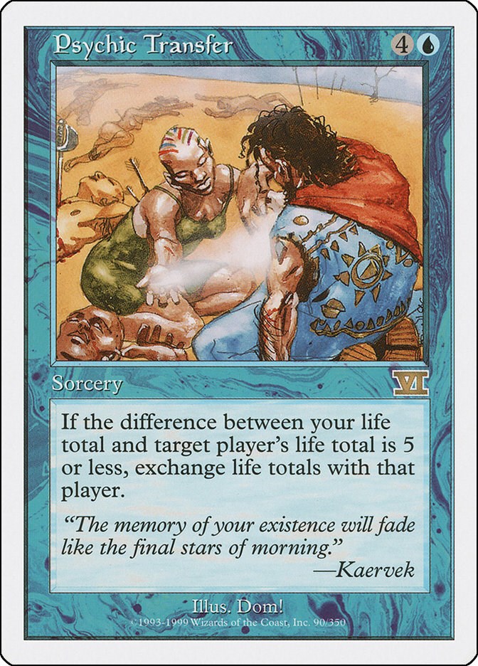 Psychic Transfer - Classic Sixth Edition - Magic: The Gathering