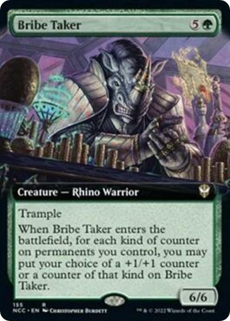 Bribe Taker (Extended Art) - Commander: Streets of New Capenna - Magic ...