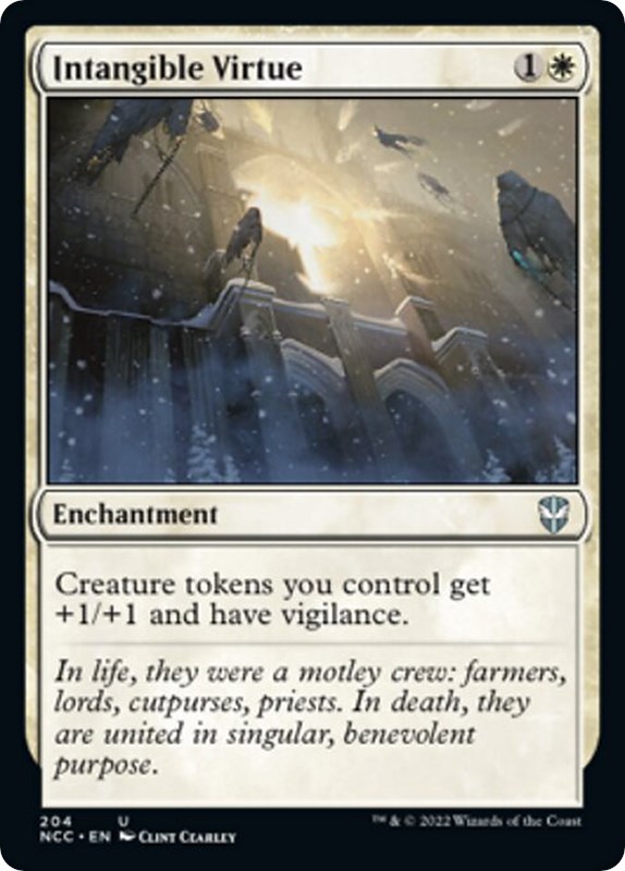 Intangible Virtue - Commander: Streets of New Capenna - Magic: The ...