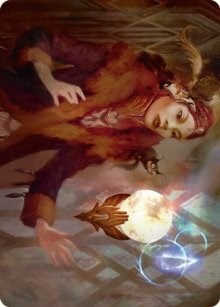 Misfortune Teller Art Card - Art Series: Streets of New Capenna - Magic: The Gathering