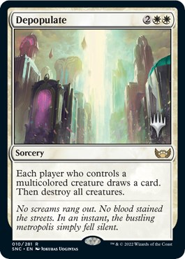 Depopulate - Promo Pack: Streets of New Capenna - Magic: The Gathering