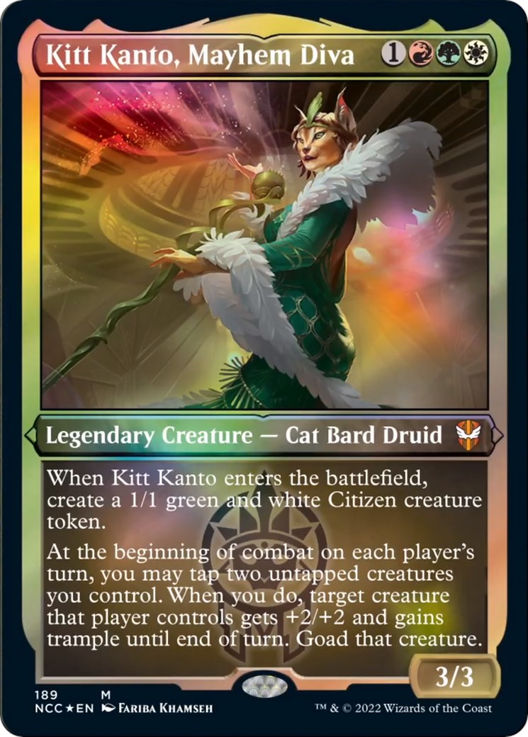 Kitt Kanto, Mayhem Diva (Display Commander) - Thick Stock - Commander ...