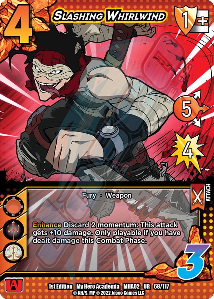 Slashing Whirlwind - UniVersus: My Hero Academia: Crimson Rampage ...