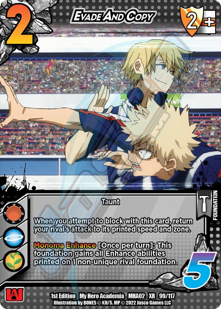 Evade And Copy (XR) - UniVersus: My Hero Academia: Crimson Rampage ...