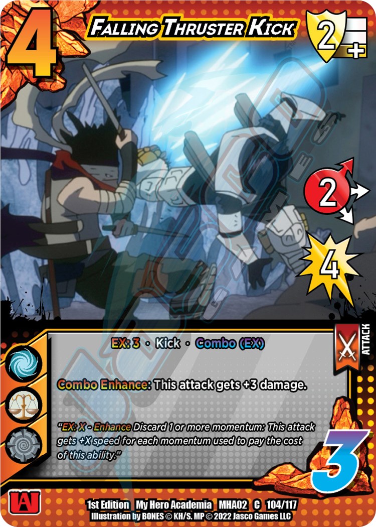 Falling Thruster Kick - UniVersus: My Hero Academia: Crimson Rampage ...