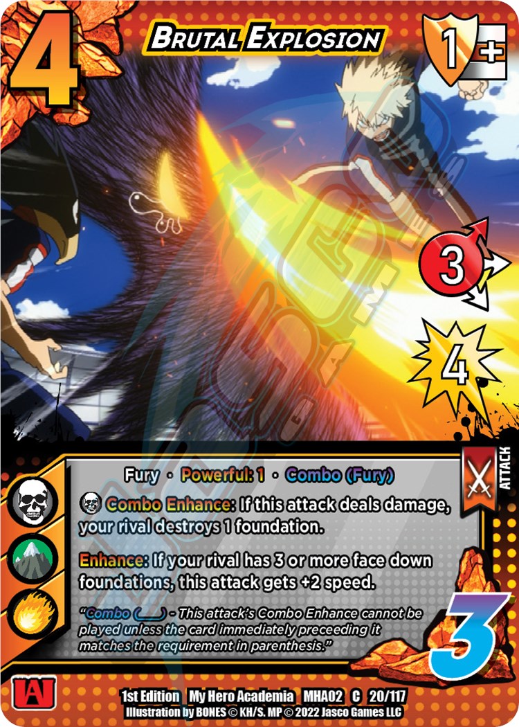 Brutal Explosion - UniVersus: My Hero Academia: Crimson Rampage - UniVersus