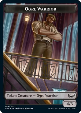 Ogre Warrior // Citizen Double-sided Token - Streets of New Capenna ...