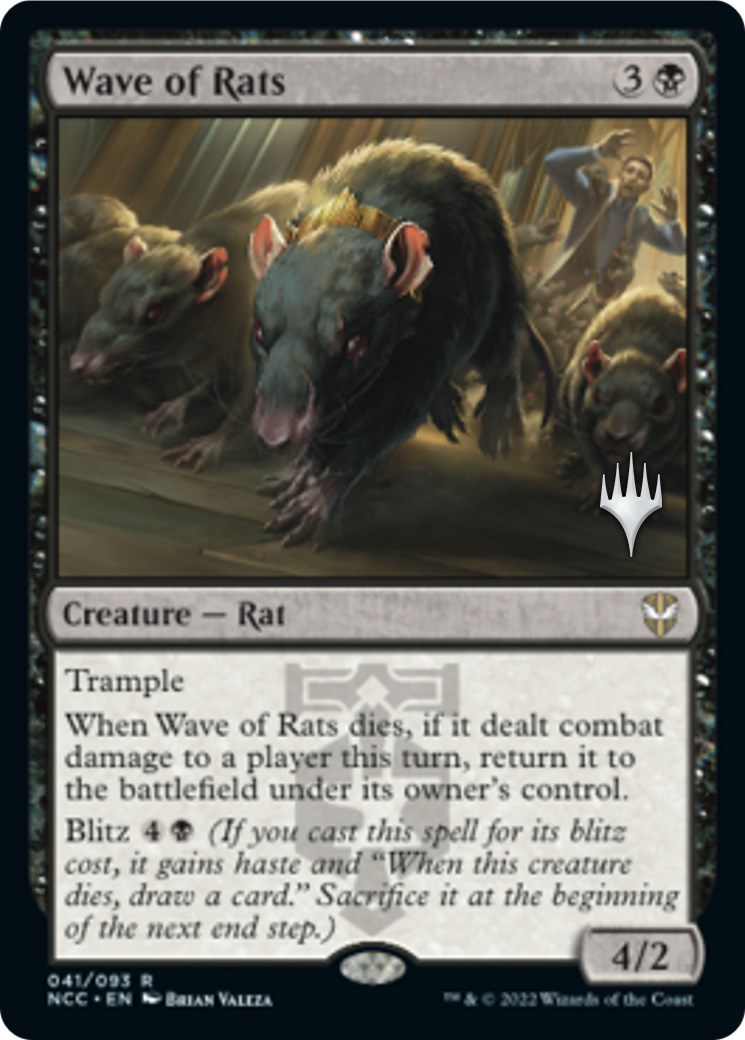 Wave of Rats - Promo Pack: Streets of New Capenna - Magic: The Gathering