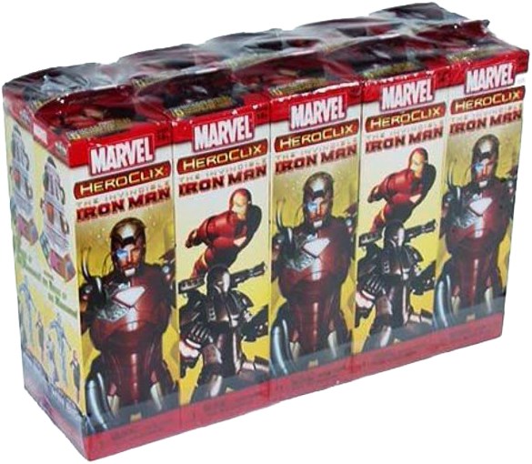 The Invincible Iron Man Booster Brick - The Invincible Iron Man - Heroclix