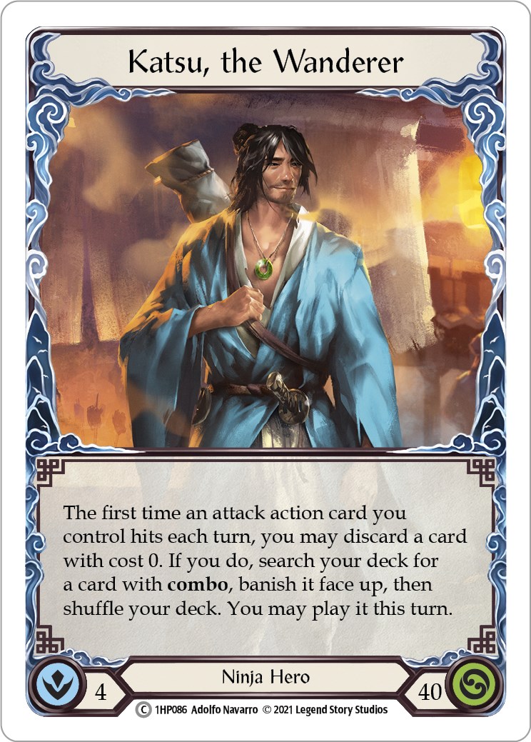 Katsu, the Wanderer - History Pack Vol.1 - Flesh and Blood TCG