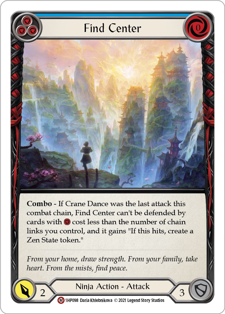 Find Center - History Pack Vol.1 - Flesh and Blood TCG