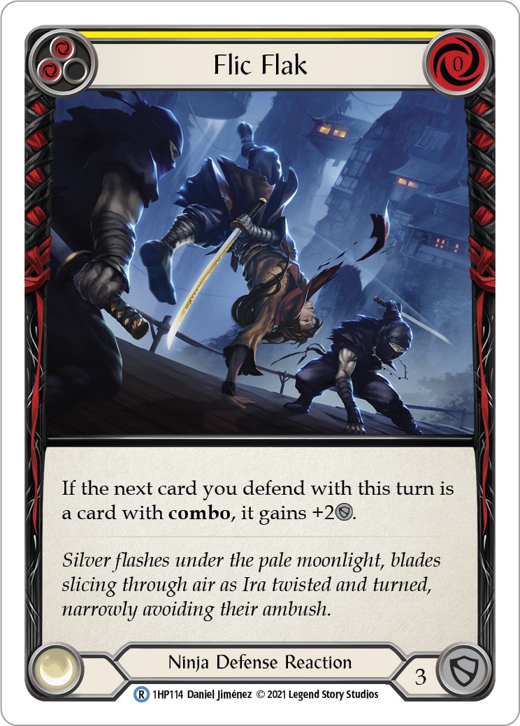 Flic Flak (Yellow) - History Pack Vol.1 - Flesh and Blood TCG