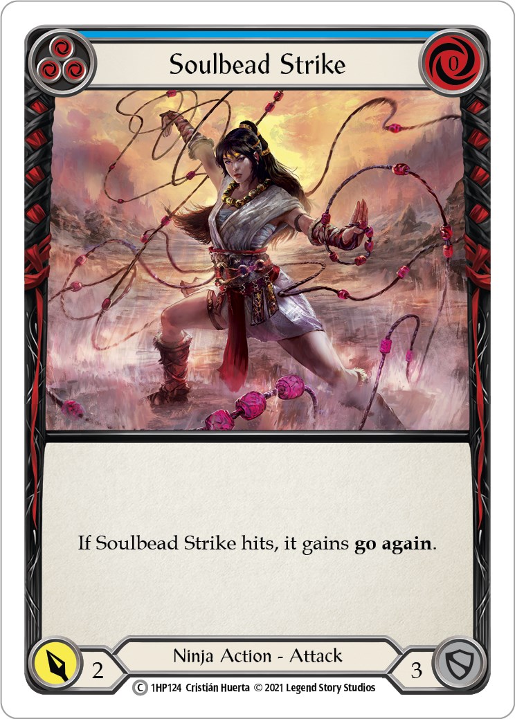 Soulbead Strike (Blue) - History Pack Vol.1 - Flesh and Blood TCG