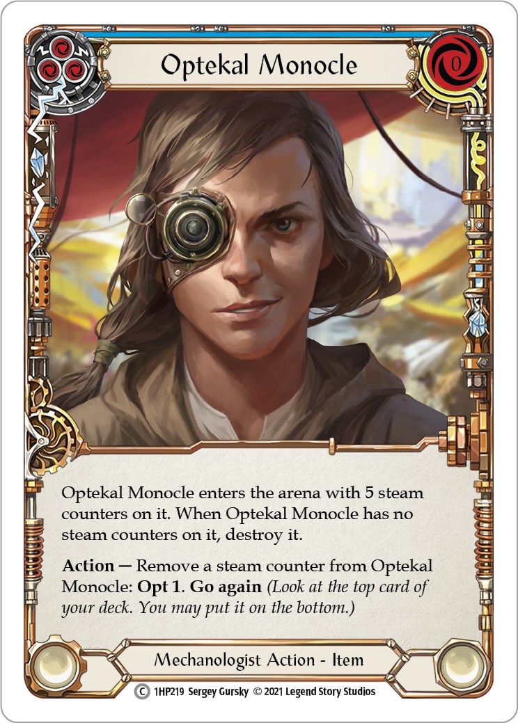 Optekal Monocle - History Pack Vol.1 - Flesh and Blood TCG