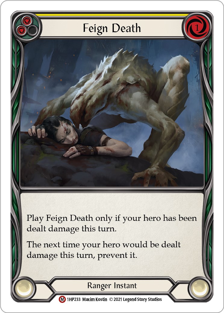 Feign Death - History Pack Vol.1 - Flesh and Blood TCG