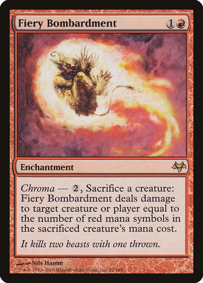 Fiery Bombardment - Eventide - Magic: The Gathering