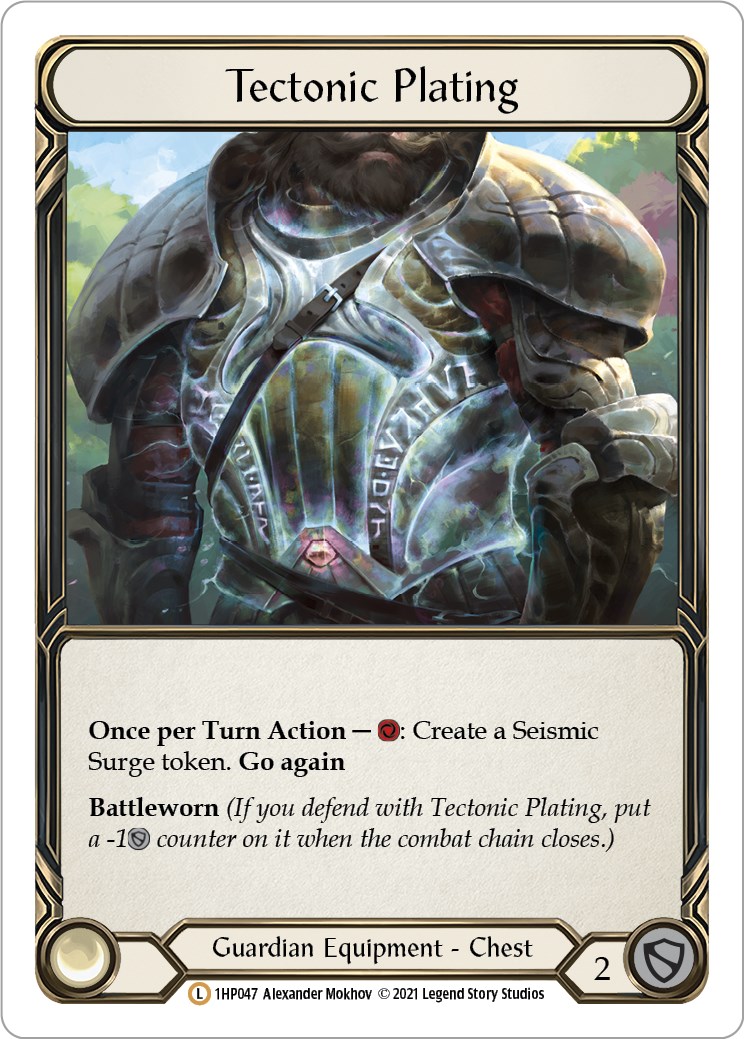 Tectonic Plating - History Pack Vol.1 - Flesh and Blood TCG