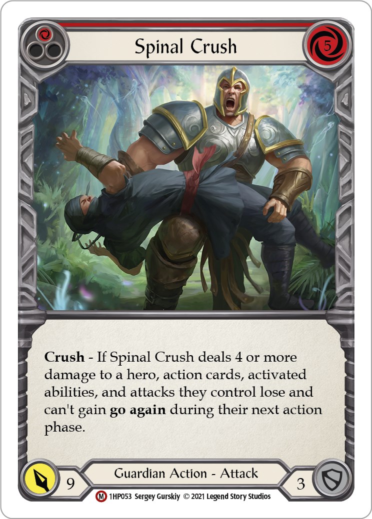 Spinal Crush - History Pack Vol.1 - Flesh and Blood TCG