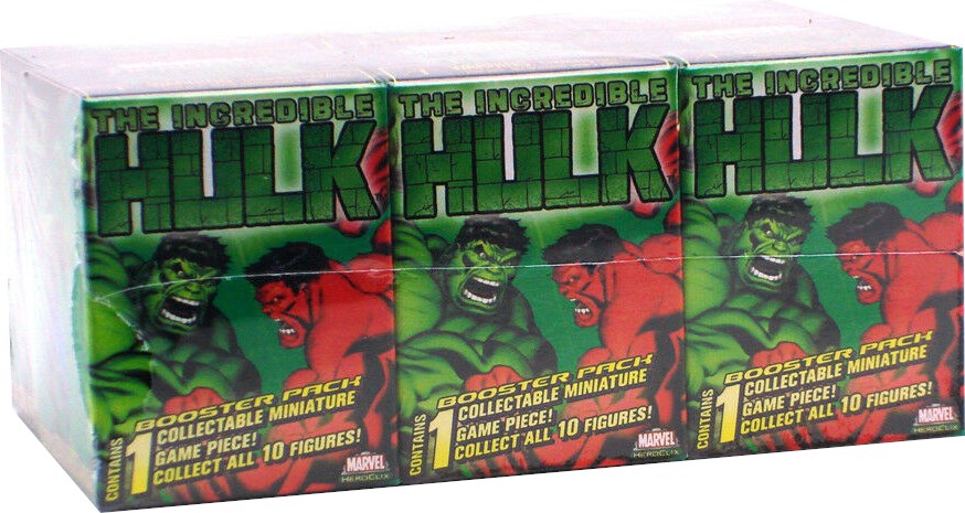 Incredible Hulk Countertop Booster Brick - Incredible Hulk - Heroclix
