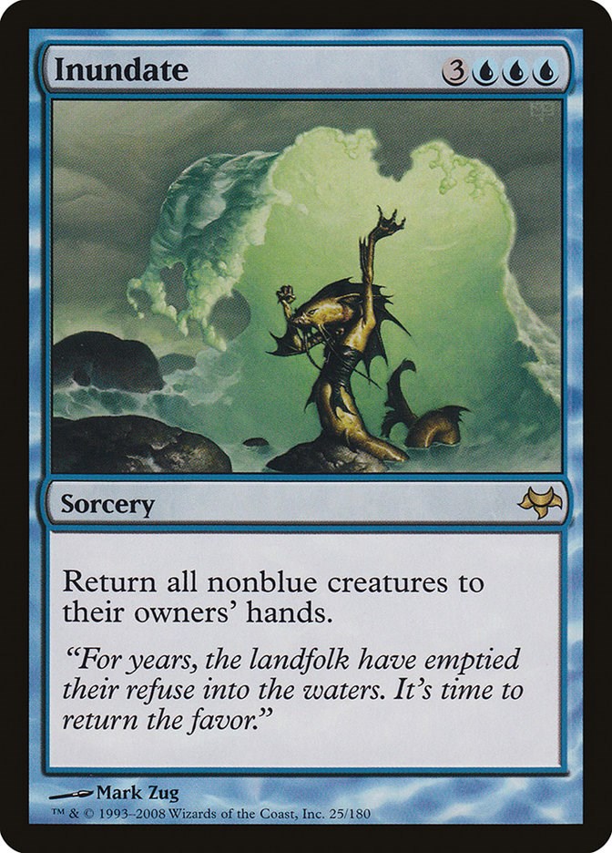 Inundate - Eventide - Magic: The Gathering