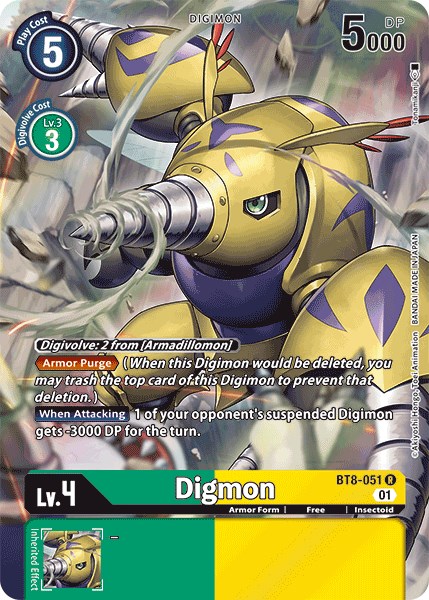 Digmon (Alternate Art) - New Awakening - Digimon Card Game