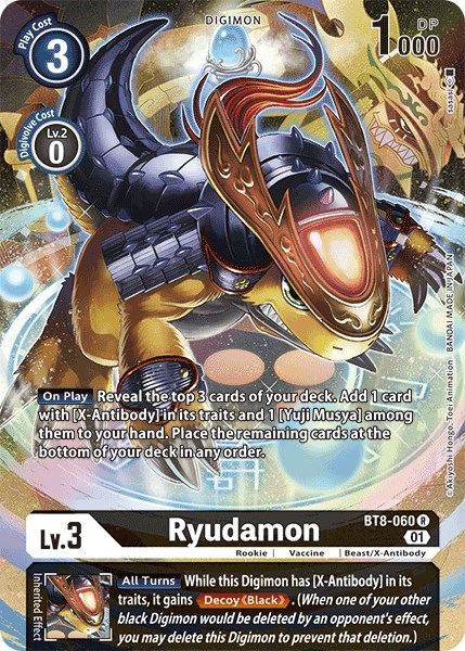 Ryudamon (Alternate Art) - New Awakening - Digimon Card Game