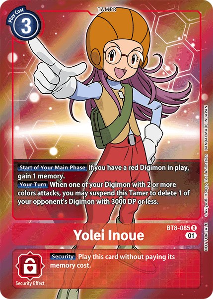 Yolei Inoue (Box Topper) - New Awakening - Digimon Card Game