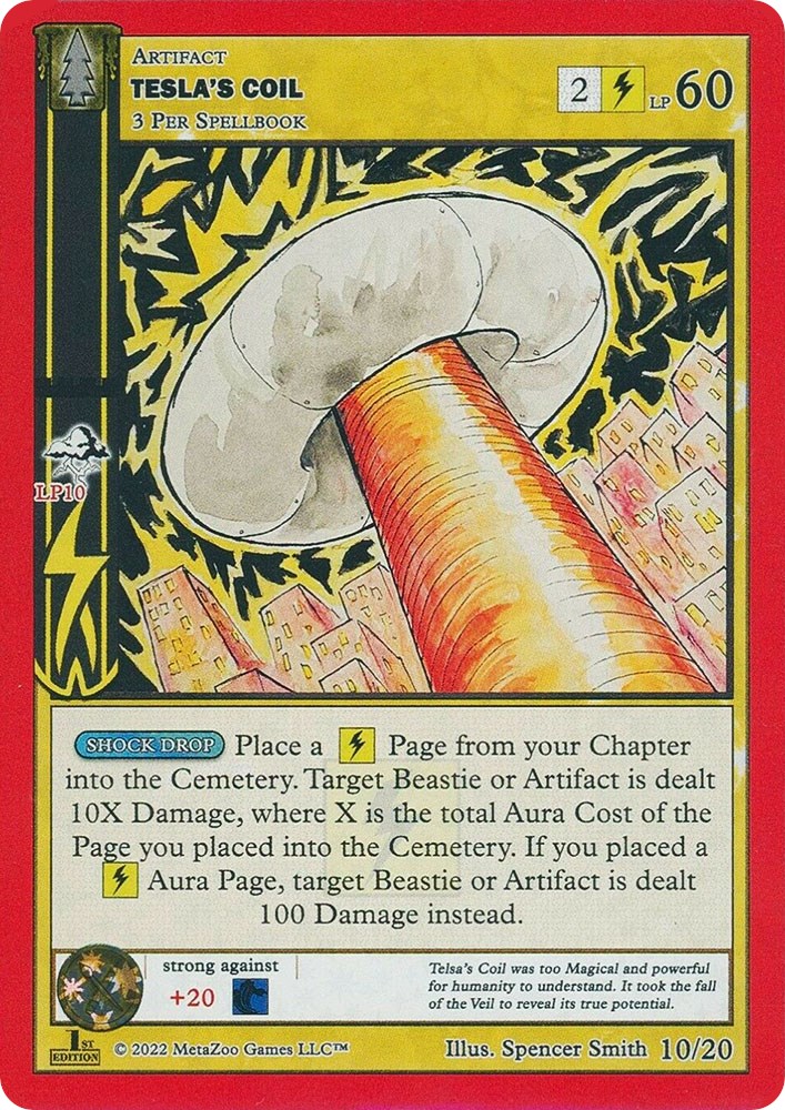 Tesla's Coil - Fan Art Contest 2021 - MetaZoo