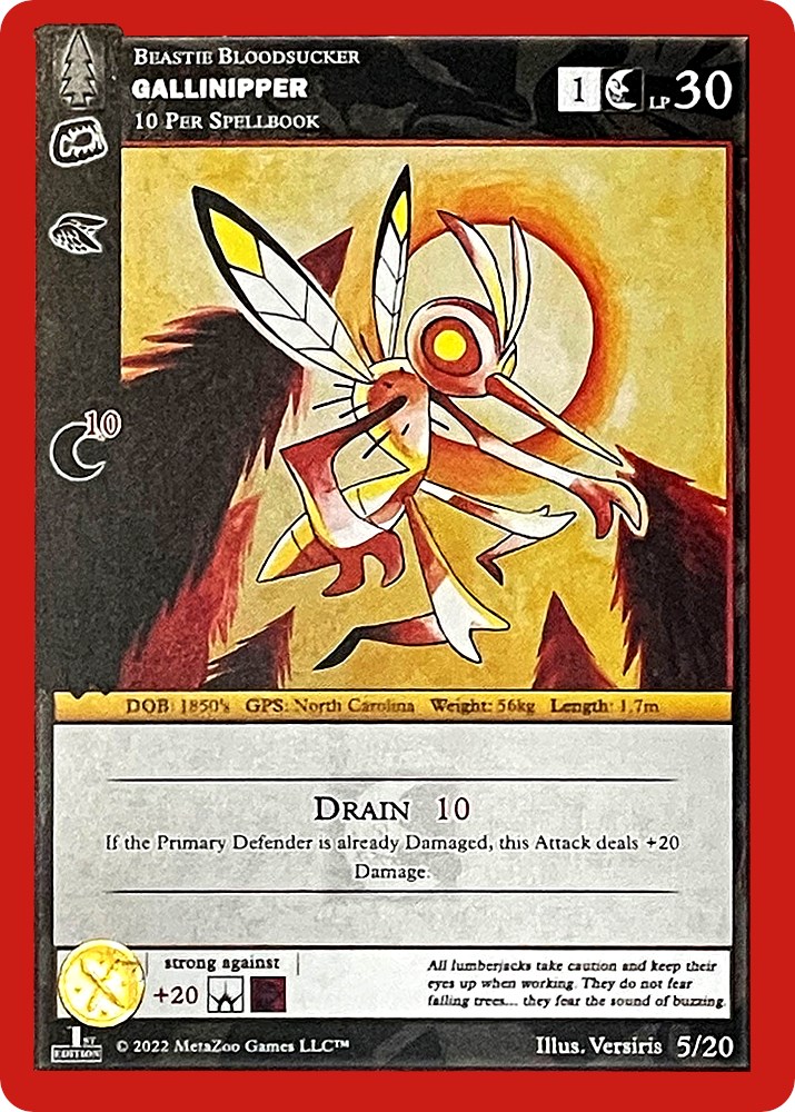 Gallinipper - Fan Art Contest 2021 - MetaZoo