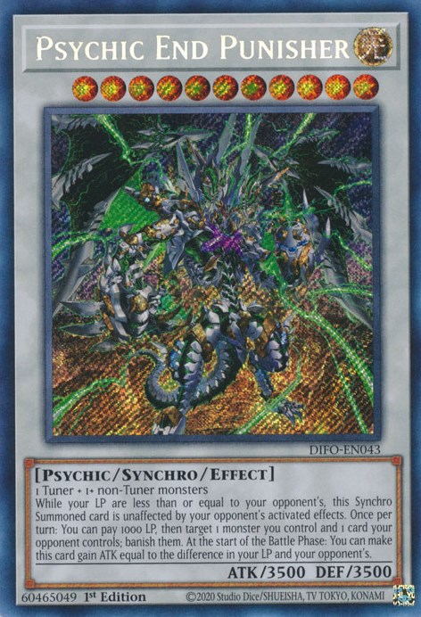 Psychic End Punisher - Dimension Force - YuGiOh