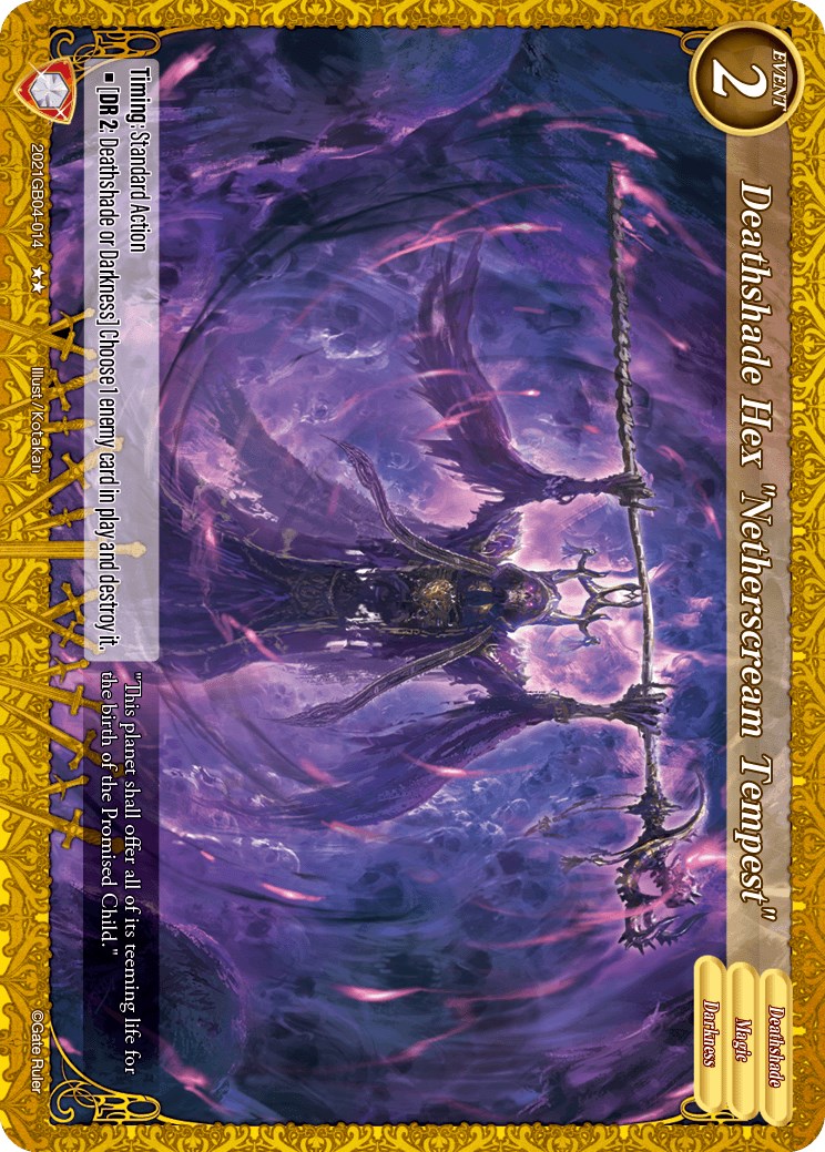 Deathshade Hex "Netherscream Tempest" - Become the Hero! - Gate Ruler