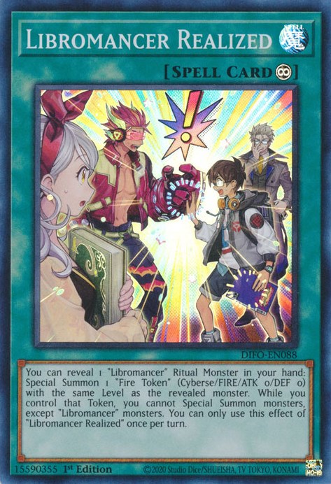 Libromancer Realized - Dimension Force - YuGiOh