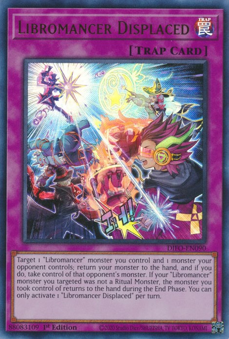 Libromancer Displaced - Dimension Force - YuGiOh