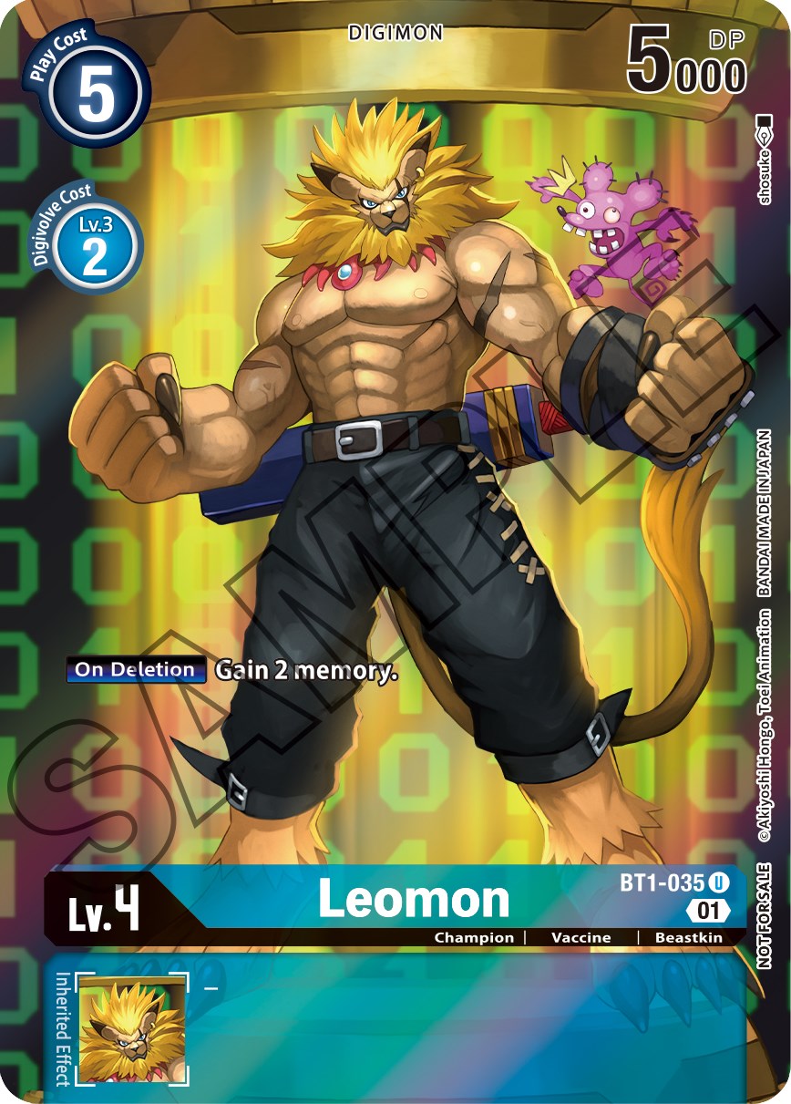 Leomon (Tamer's Card Set 1) - Release Special Booster - Digimon Card Game