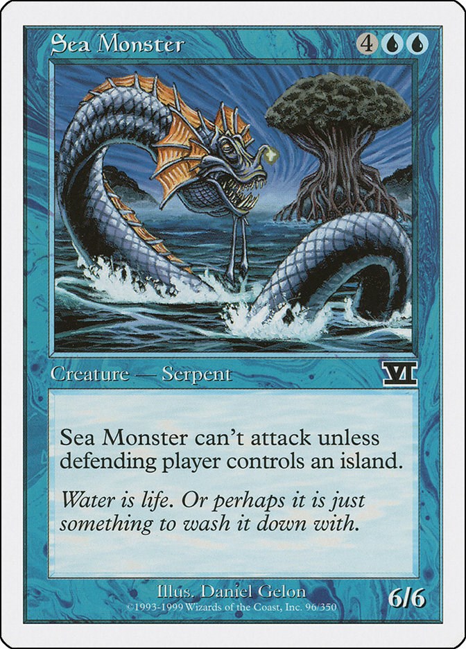 Sea Monster - Classic Sixth Edition - Magic: The Gathering