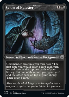Scion of Halaster (Foil Etched) - Commander Legends: Battle for Baldur ...