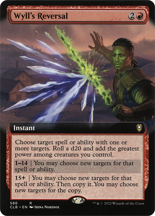 Wyll's Reversal (Extended Art) - Commander Legends: Battle for Baldur's ...