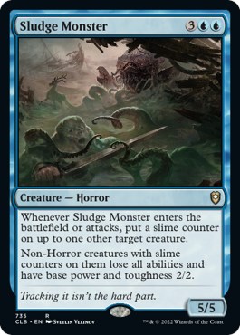 Sludge Monster - Commander Legends: Battle for Baldur's Gate - Magic ...