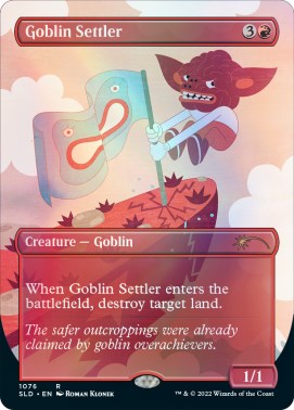 Goblin Settler - Secret Lair Drop Series - Magic: The Gathering