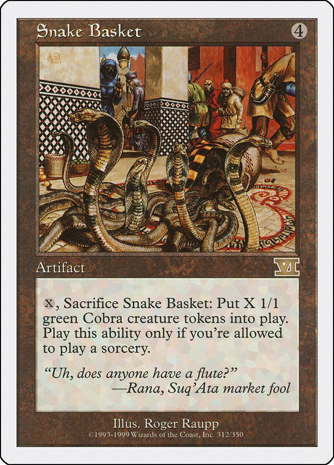 Snake Basket - Classic Sixth Edition - Magic: The Gathering