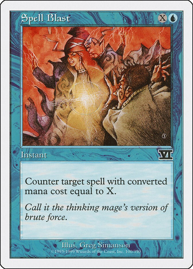 Spell Blast - Classic Sixth Edition - Magic: The Gathering