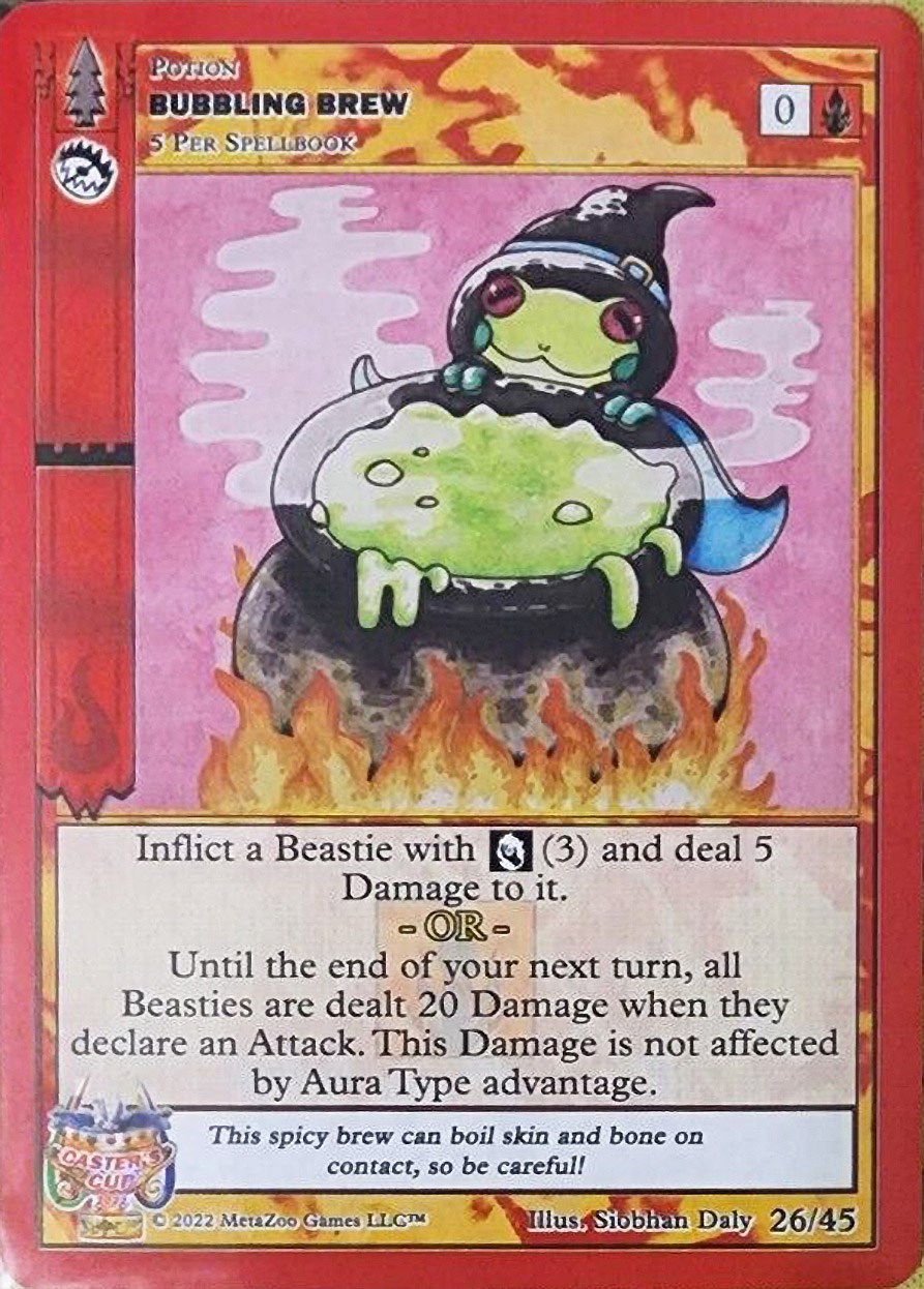 Bubbling Brew - Caster's Cup Promo Cards - MetaZoo