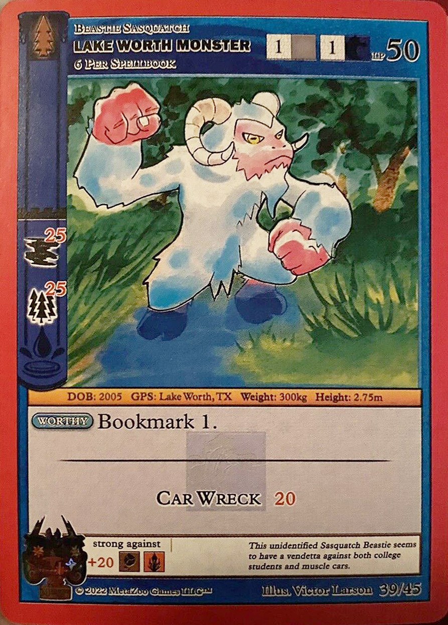 Lake Worth Monster - Caster's Cup Promo Cards - MetaZoo
