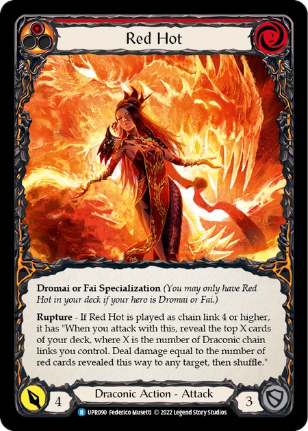 Red Hot - Uprising - Flesh and Blood TCG