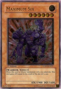 Maximum Six (UTR) - Light of Destruction - YuGiOh