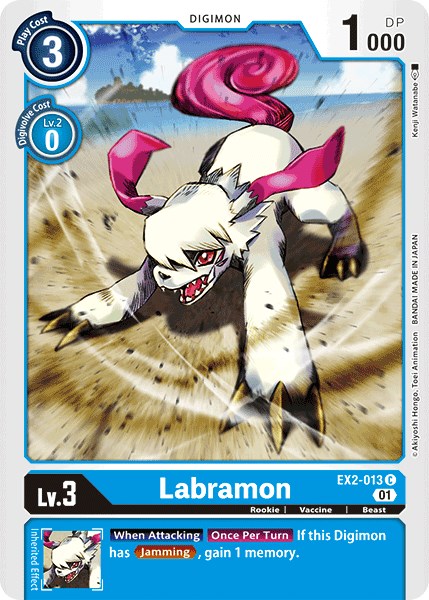 Labramon - Digital Hazard - Digimon Card Game