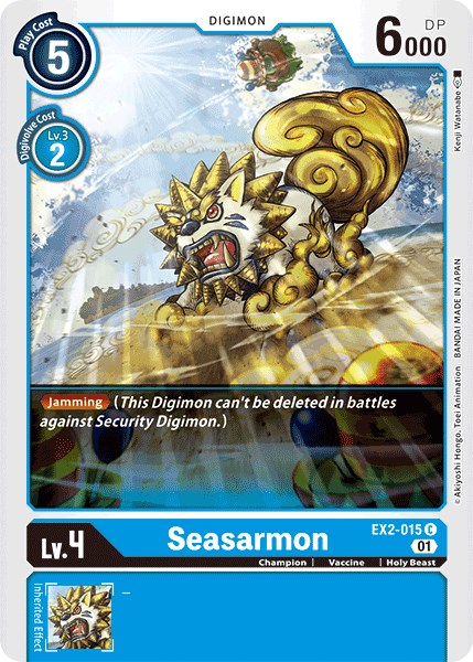 Seasarmon - Digital Hazard - Digimon Card Game
