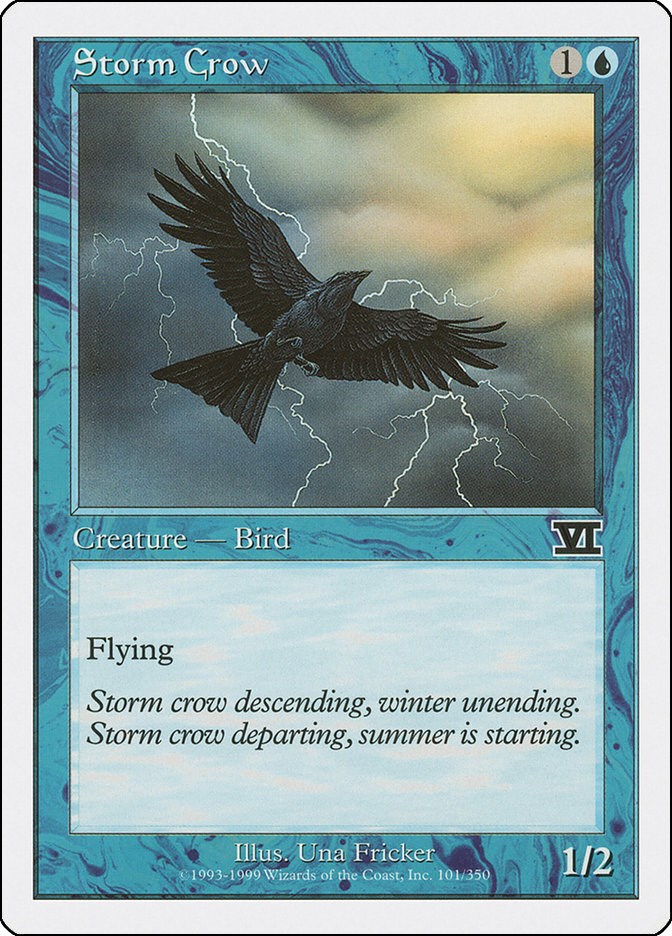 Storm Crow - Classic Sixth Edition - Magic: The Gathering