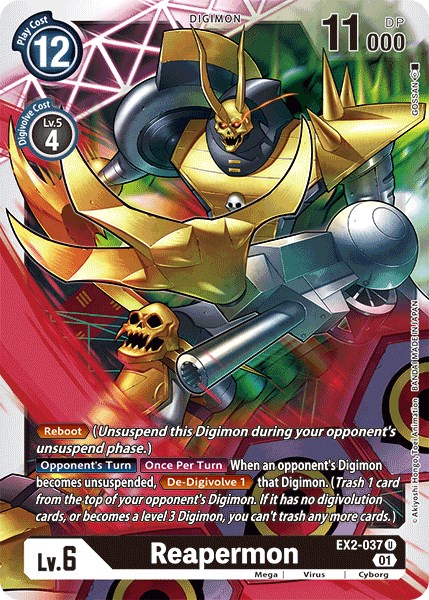 Reapermon - Digital Hazard - Digimon Card Game