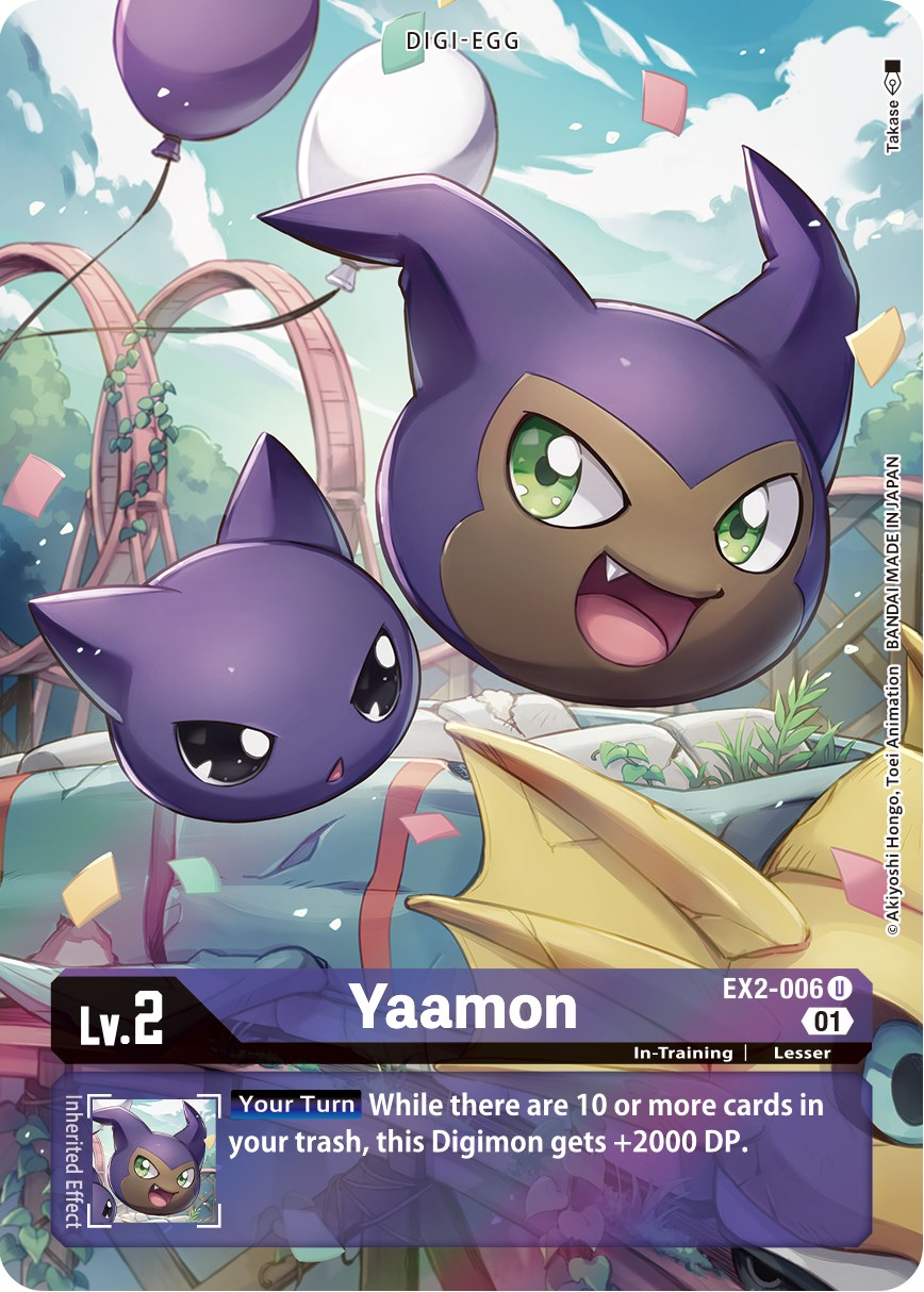 Yaamon (Alternate Art) - Digital Hazard - Digimon Card Game